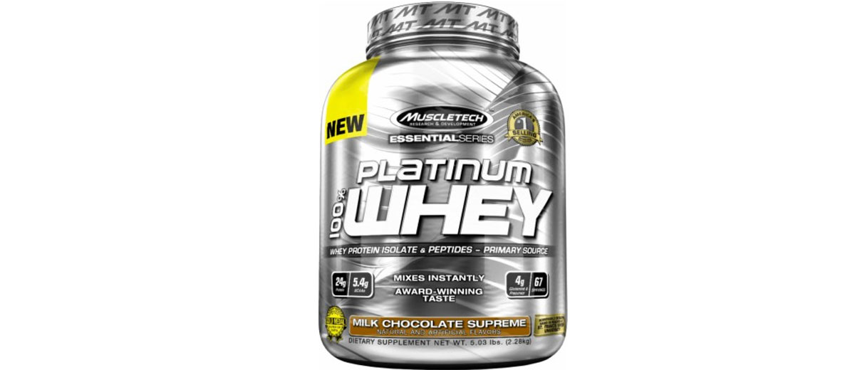 MuscleTech Essential Series Platinum 100% Whey